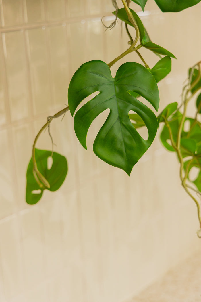 Monstera Kunst Hangplant 95cm | PrettyPlants